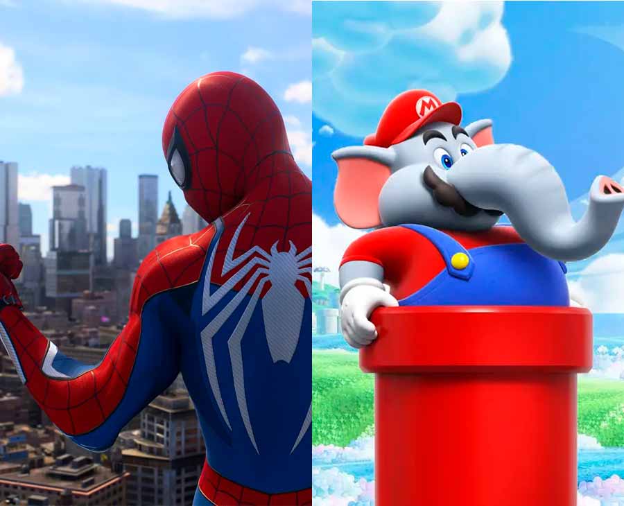 Marvel's Spider-Man 2 y Super Mario Bros. Wonder fueron los juegos más ...