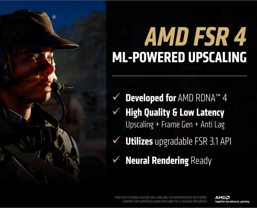 AMD FSR 4 utiliza IA para ofrecer hasta 3.7 veces más rendimiento en ...